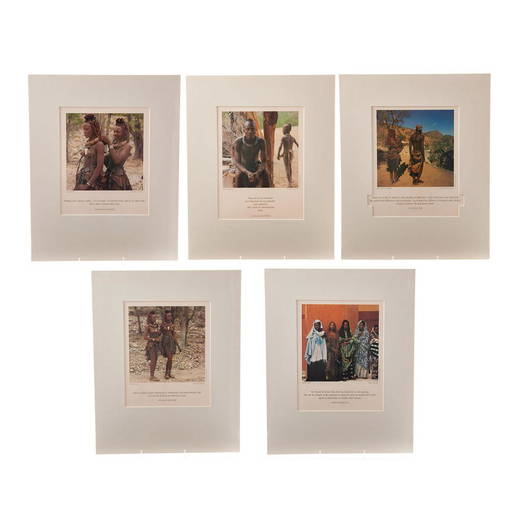 5 Emerson Matabele Photography Prints, Africa