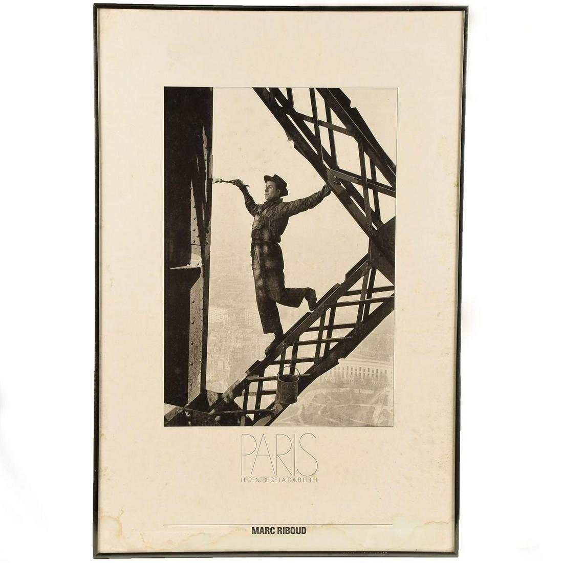 Painter Of The Eiffel Tower Photograph, Marc Riboud