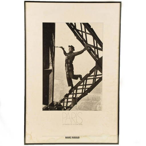 Painter Of The Eiffel Tower Photograph, Marc Riboud