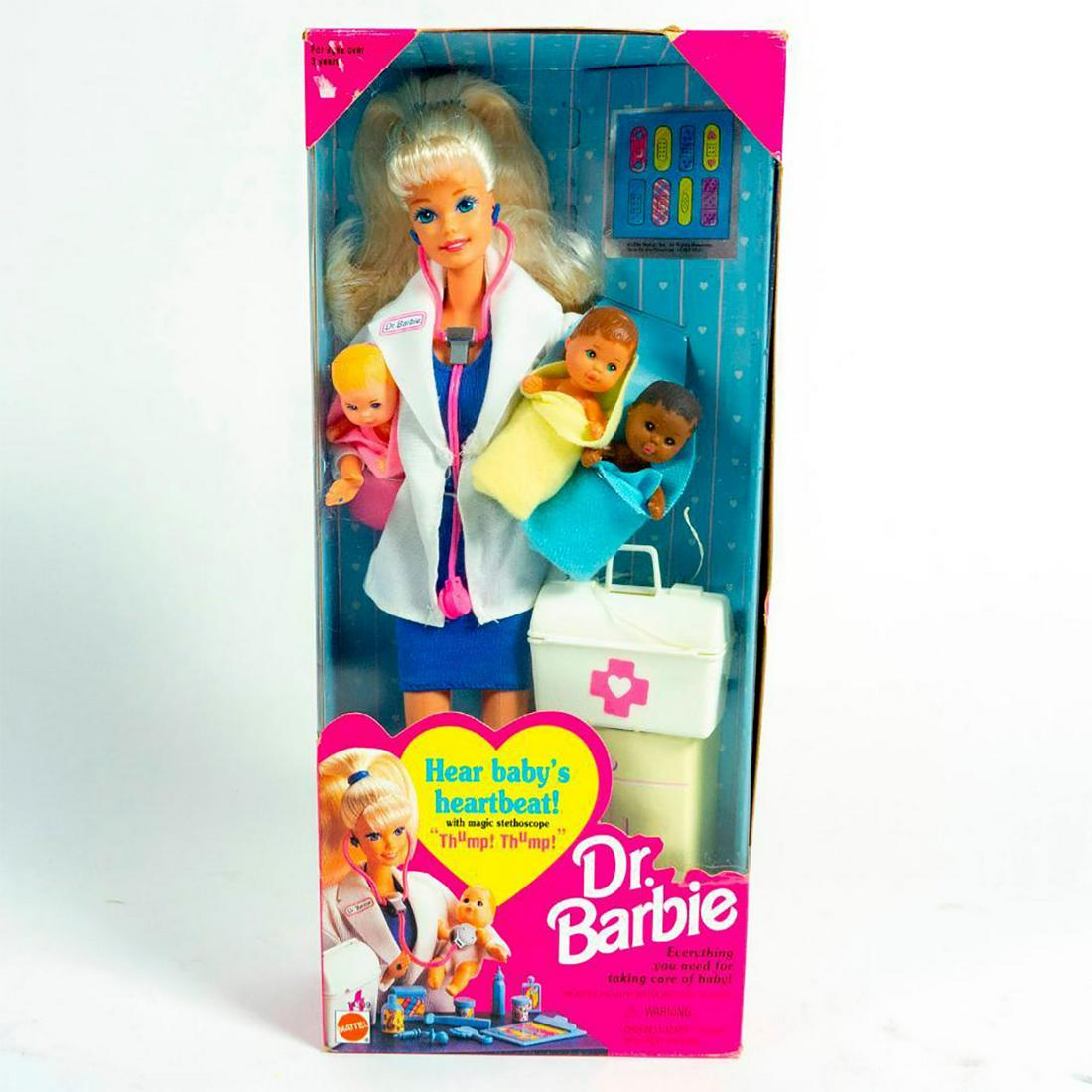 Mattel Barbie Doll, Dr. Barbie With Stethoscope | Barnebys