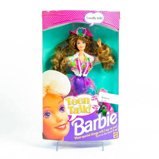 Mattel Barbie Doll, Teen Talk Barbie