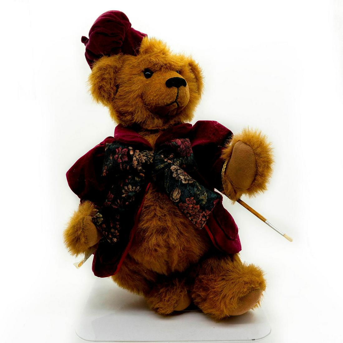 Knickerbocker Bears Teddy Bear, Velvet Coat | Barnebys
