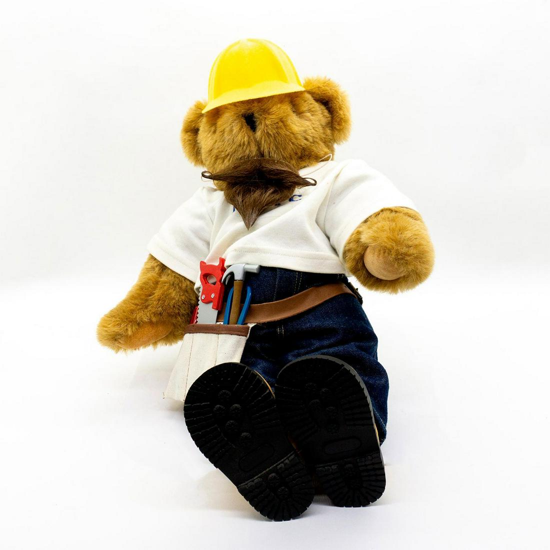 Vermont Bear Company Teddy Bear, Construction Worker | Barnebys
