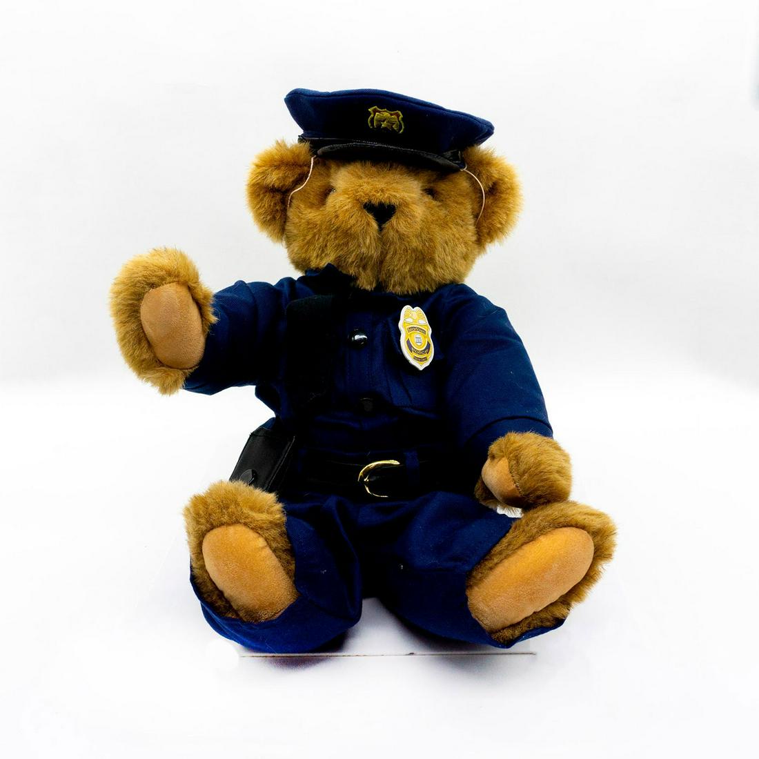 Vermont Teddy Bear Company Teddy Bear, Police Officer | Barnebys