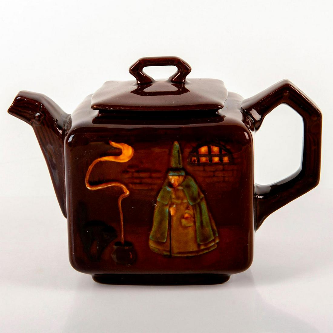 Royal Doulton Kingsware Teapot, Witch | Barnebys