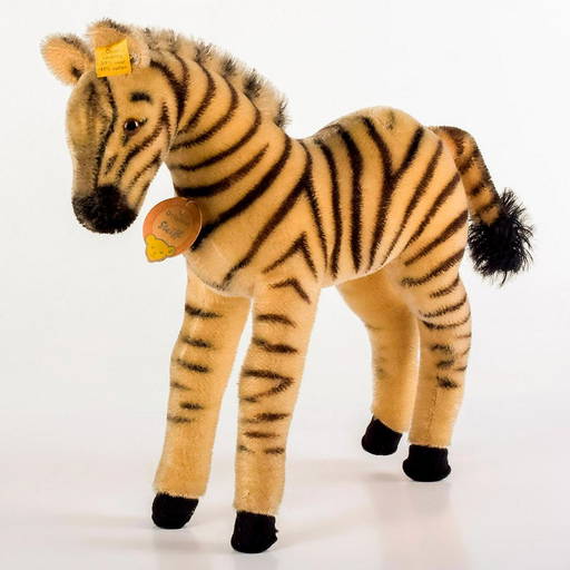 Vintage Steiff Stuffed Animal, Zebra - Dec 08, 2021 | Lion and Unicorn ...