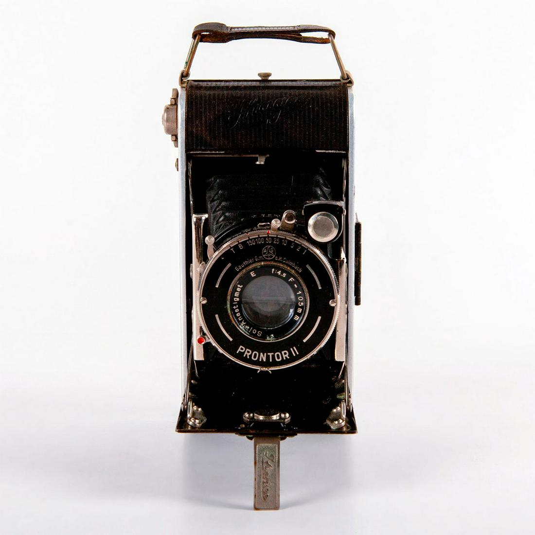 Vintage Ihagee Zweiformat Auto Ultrix Folding Camera