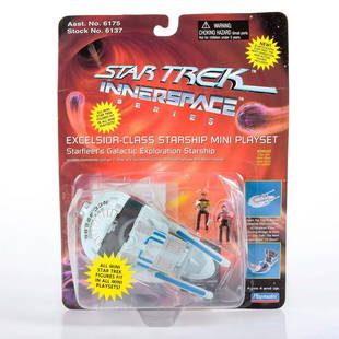 Star Trek Inner Space Mini Playsets (2) New In Unopened