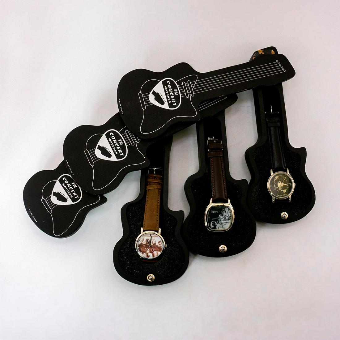 Set Of 3 Vintage In Concert Watches, The Doors