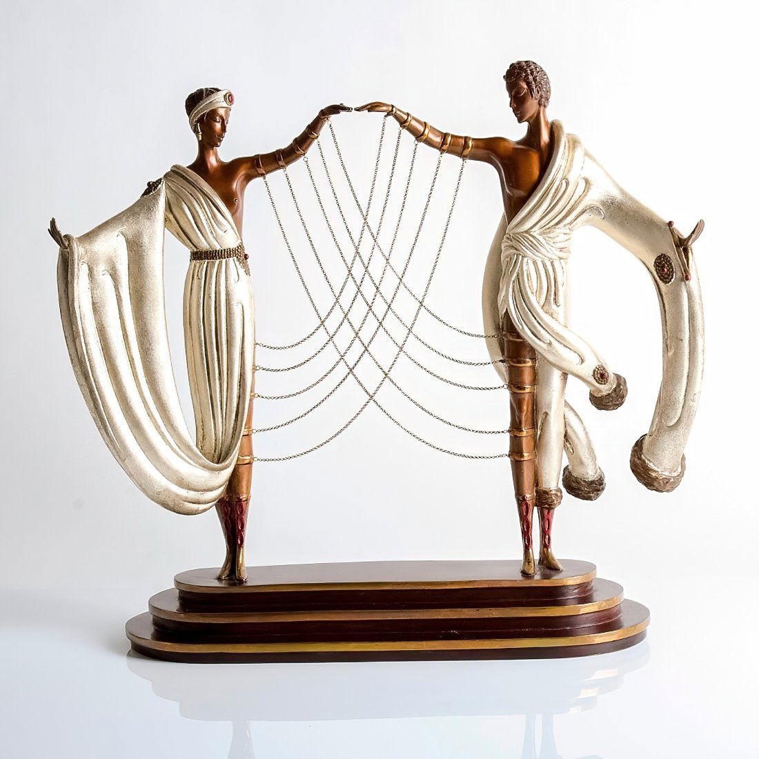 Erte (French, 1892-1990) Bronze Sculpture Signed, The Wedding - Apr 19 ...