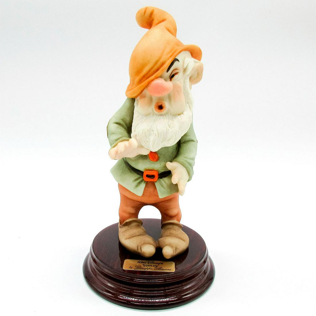 Florence Giuseppe Armani Disney Figurine, Sneezy 914 C