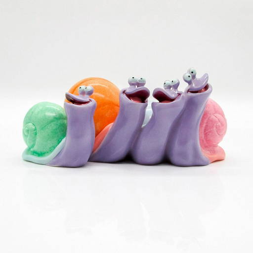 Sing Along Snails Walt Disney Classics Figurine