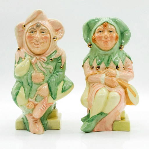 Jester D7109 and Lady Jester D7110 - Royal Doulton Toby Jug (#0438) on ...