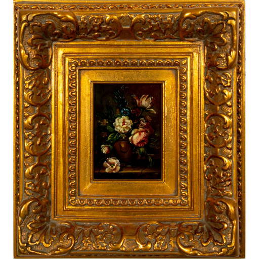 John Morris (irish, B.1958) Oil Painting On Board, Still Life