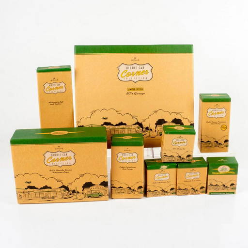 9pc Hallmark Kiddie Car Classics Kc's Garage Set