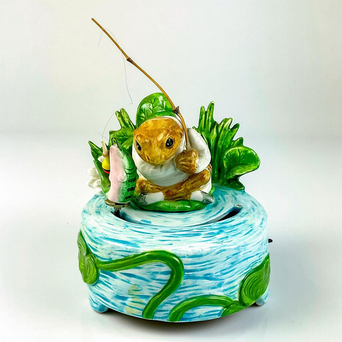 Schmid Beatrix Potter Music Box, Mr. Jeremy Fisher