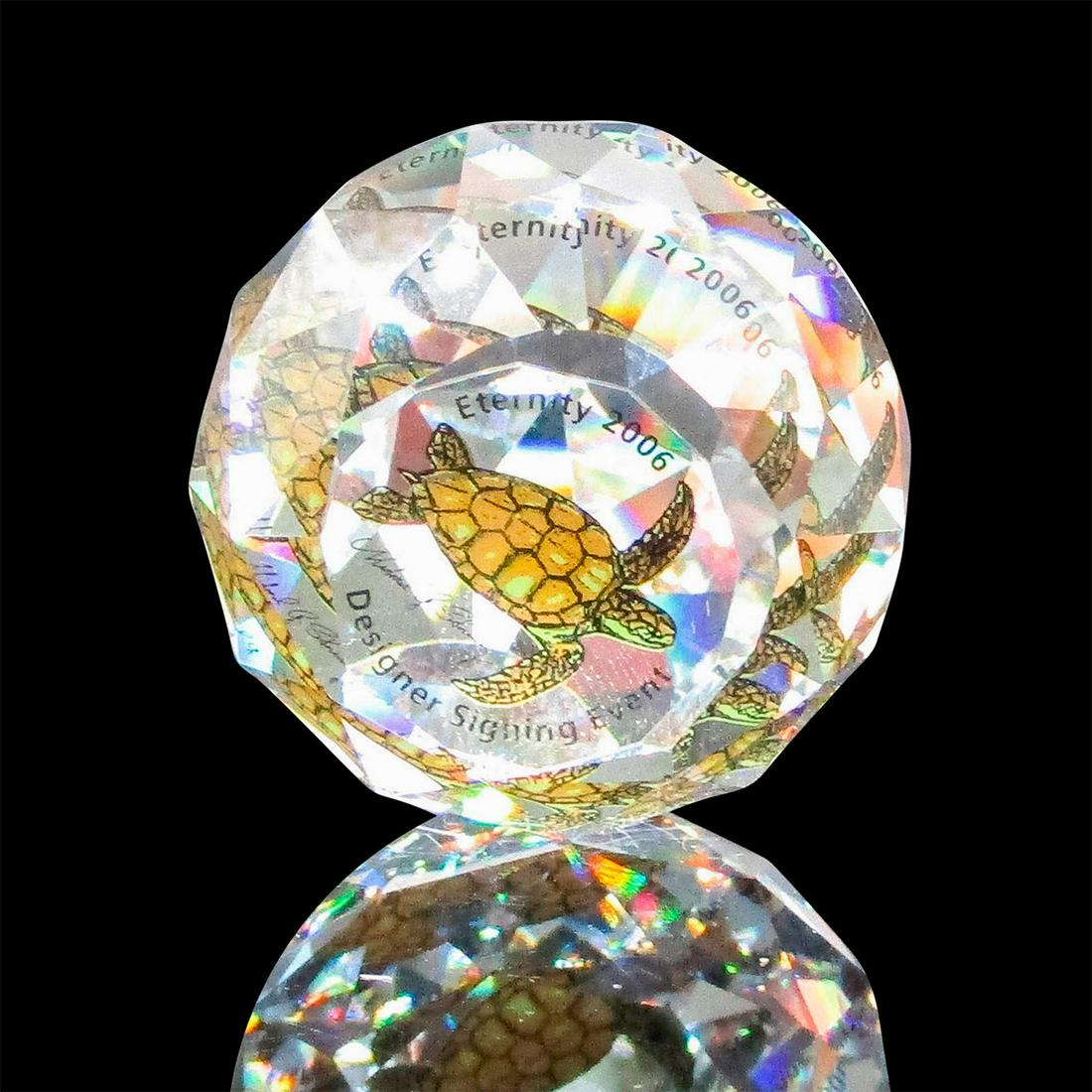 Swarovski Crystal Paperweight, Turtle (#0337) on Jan 08, 2023 | Lion ...