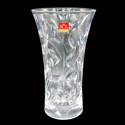 Rcr Crystal Vase, Laurus