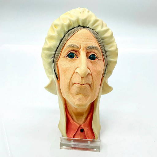 Vintage Bossons Chalkware Head Betsy Trotwood Vintage Bossons Chalkware Head Betsy Trotwood