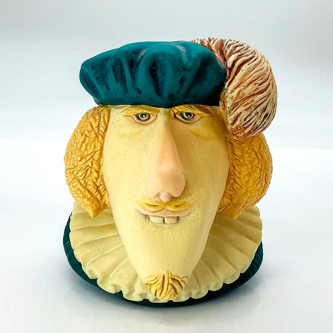 Vintage Bossons Chalkware Head Sir Andrew Aguecheek
