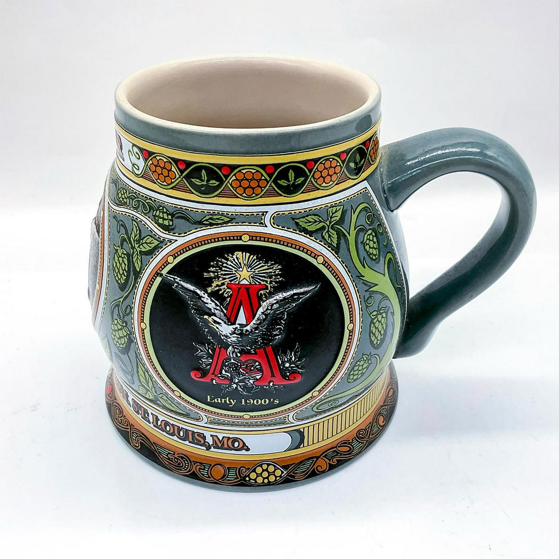 Anheuser Busch Stein Historical A & Eagle Series The 1890 Ed - Feb 22 ...