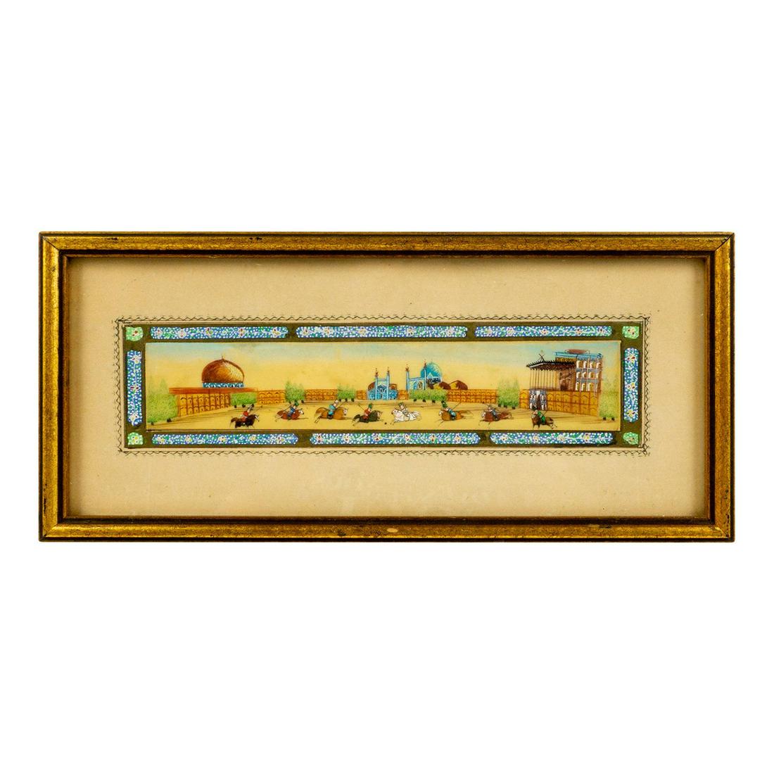 Vintage Persian Painting, Aswaran Battle Scene - Feb 28, 2023 | Lion ...