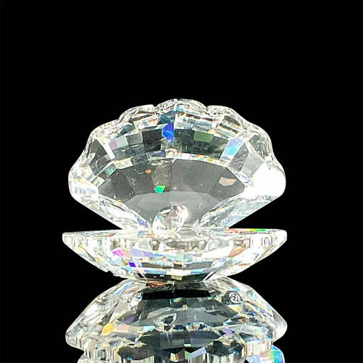 Swarovski Crystal Mini Figure Clam With Pearl