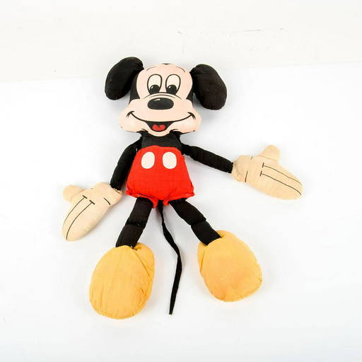 1960's Walt Disney Mickey Mouse Rag Doll