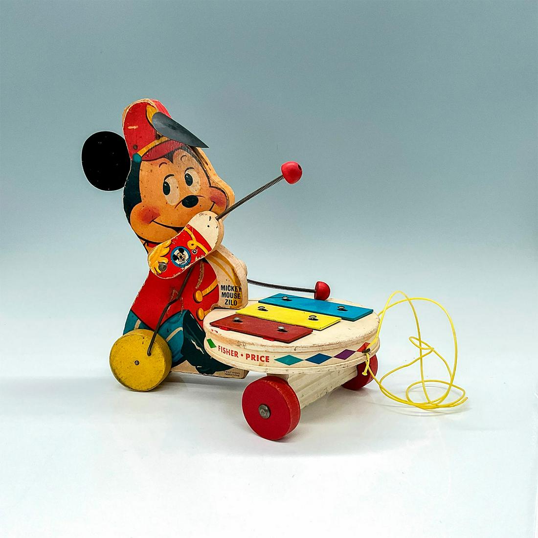 Mickey Mouse Zilo Fisher Price Pull Toy