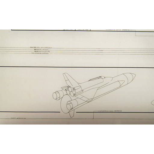 Nasa Space Shuttle Orbiter Plans Drafted By Grumman Aerospace: Level I ...