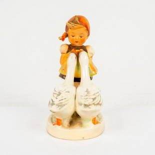 Meissen Figurine Goose Girl Jacob Unger