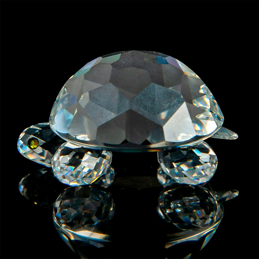 Swarovski Crystal Figurine, Large Turtle