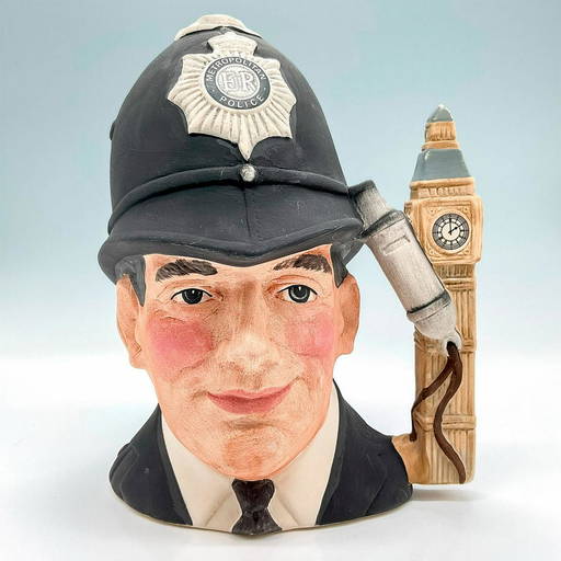 London Bobby D6744 Unglazed Large Royal Doulton Character Jug