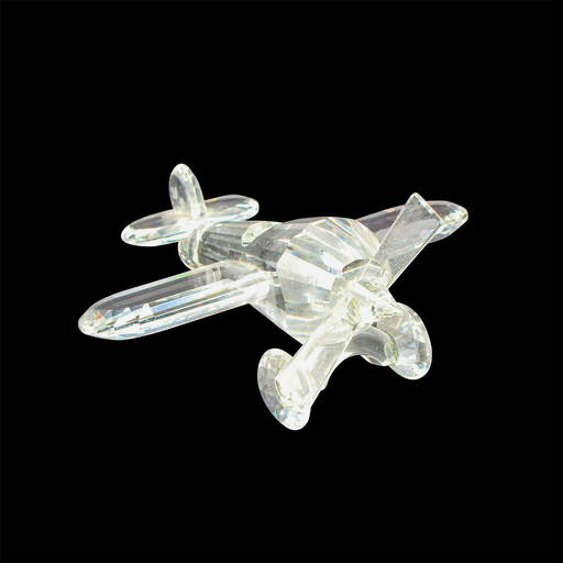 Airplane Swarovski Crystal Figure