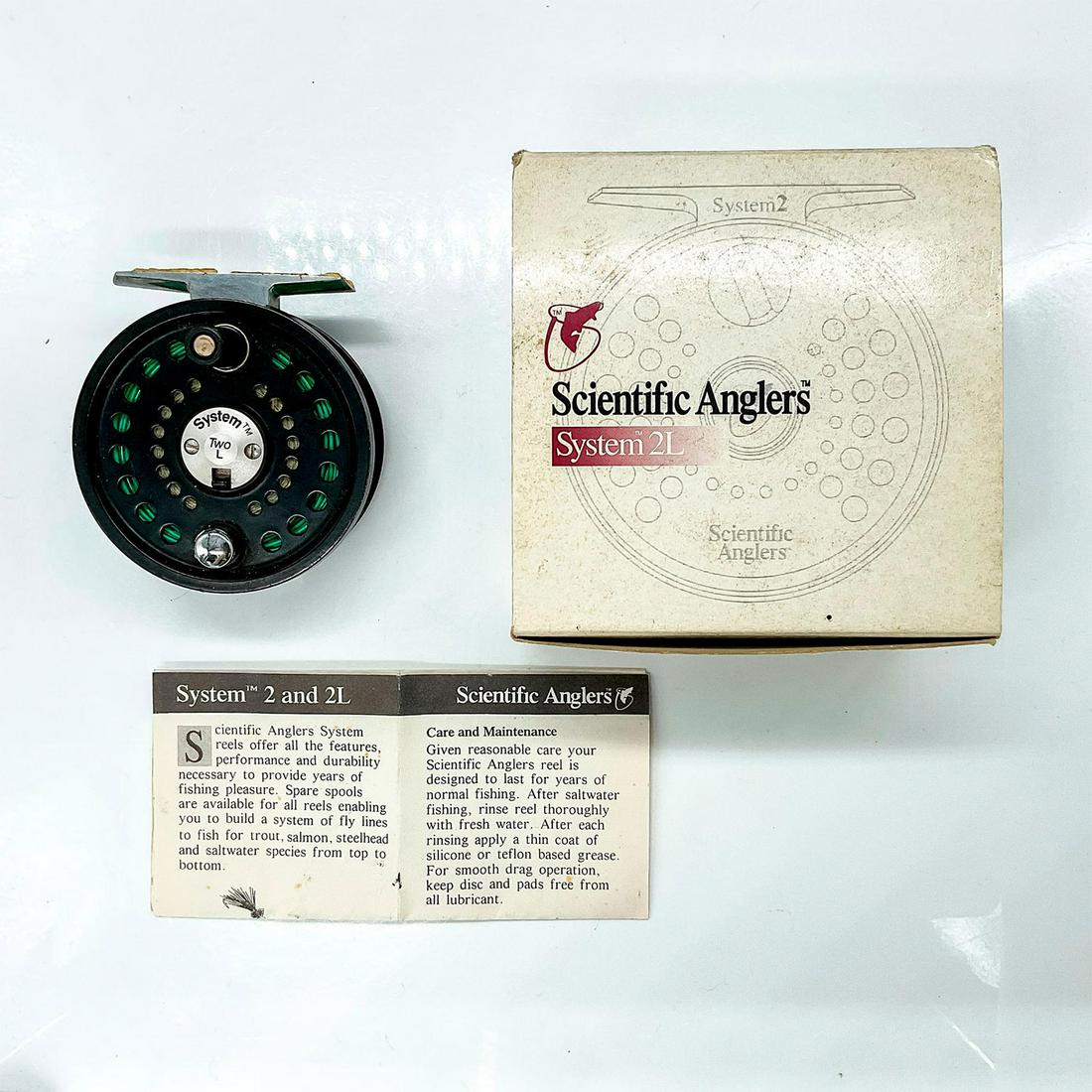 3m Scientific Anglers System 2 No. 78-l Fly Reel In Box Auction