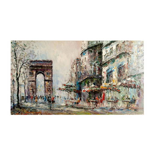 Randall Davey (20th Century) Oil Painting On Canvas