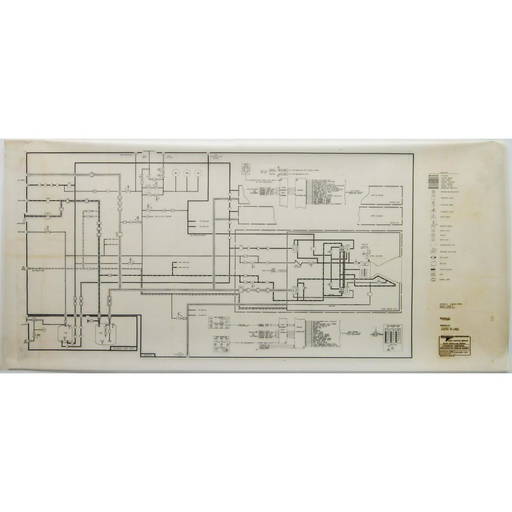 Nasa Master Schematics For Space Shuttle Orbiter, Main Propulsion ...