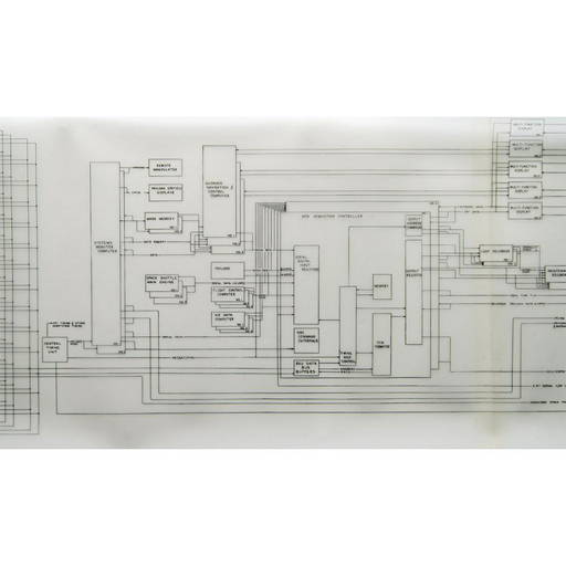 Nasa Master Schematics For Space Shuttle Orbiter, Operational ...