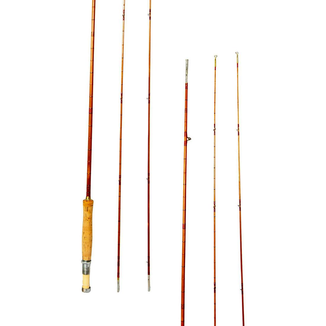 Vintage Split Cane Fly Rod 7.5 Ft Likely Montague