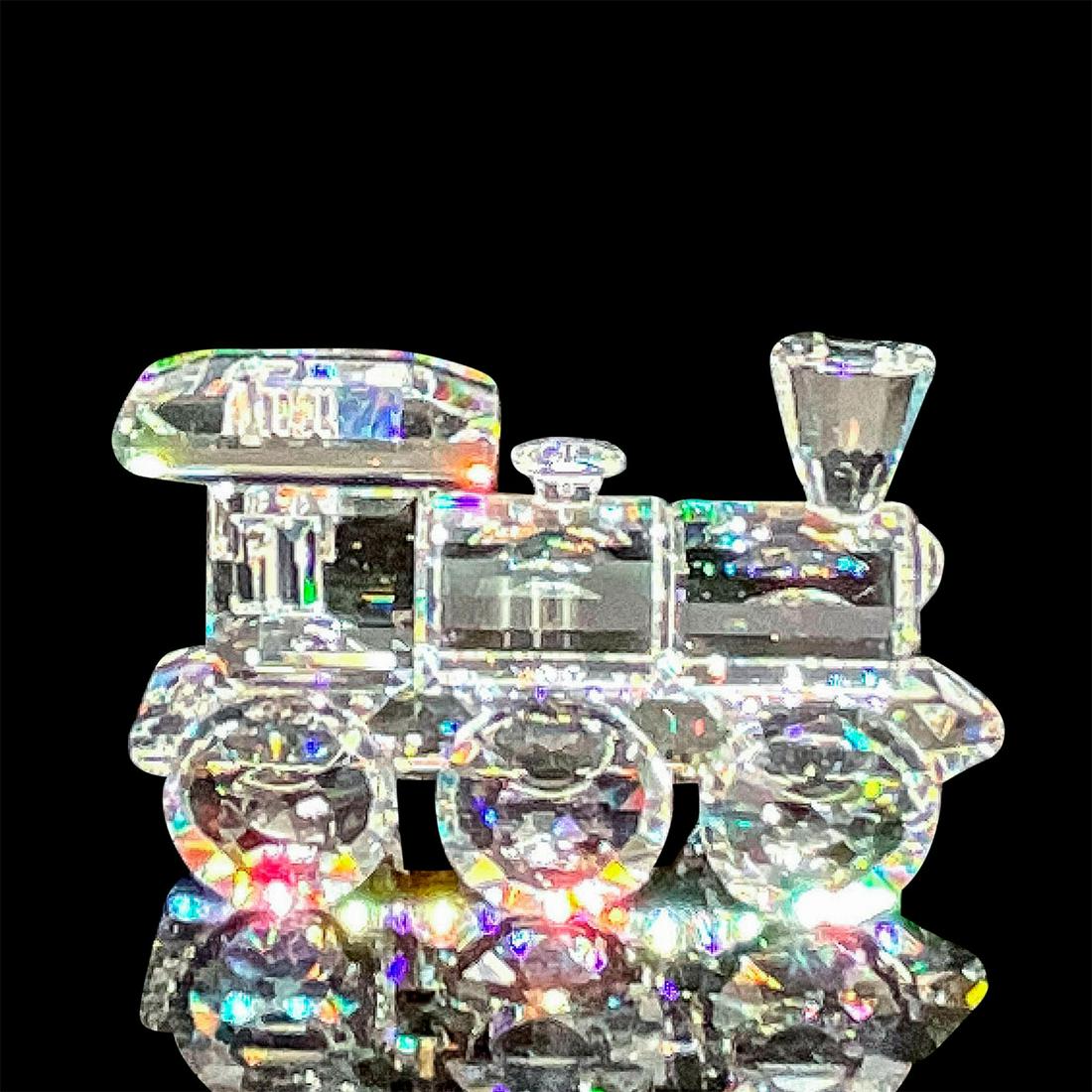Swarovski Silver Crystal Figurine, Locomotive Auction
