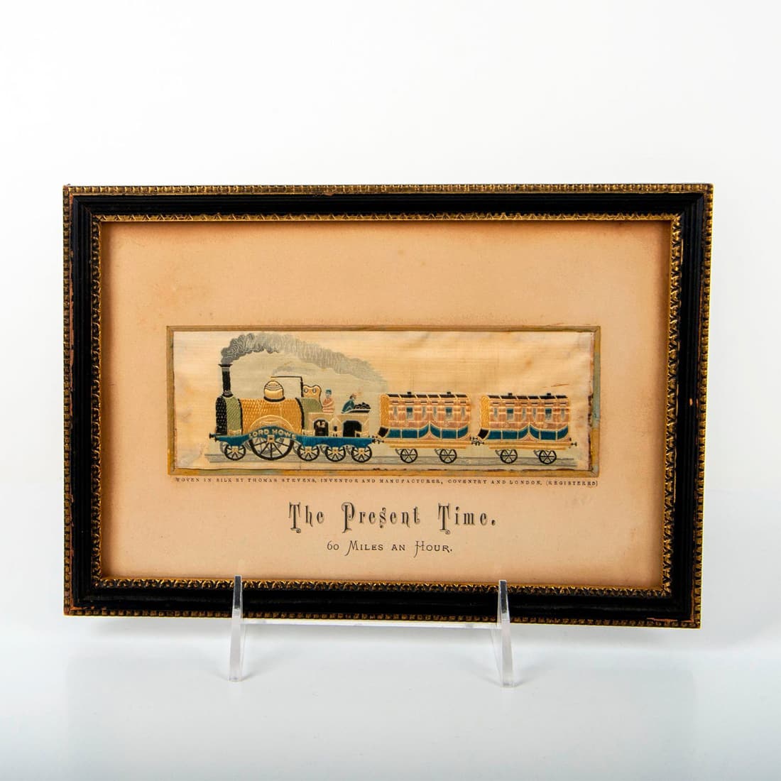 Stevengraph Works Coventry Pure Silk Woven Art Auction