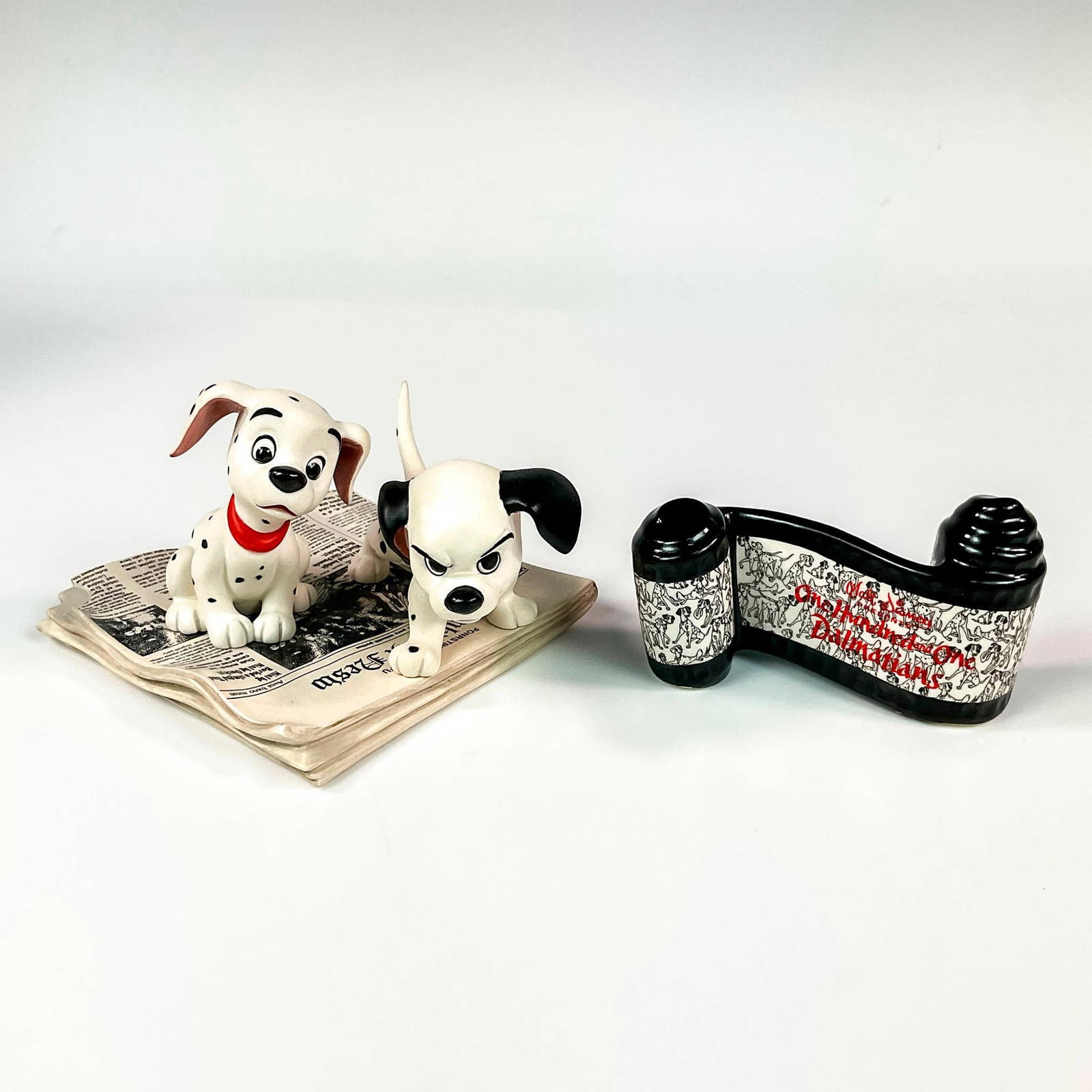 2pc Walt Disney Classics Figure + Plaque, Go Get Him Thunder Auction