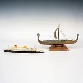 Ss Statendam Ocean Liner Travel Agency Model