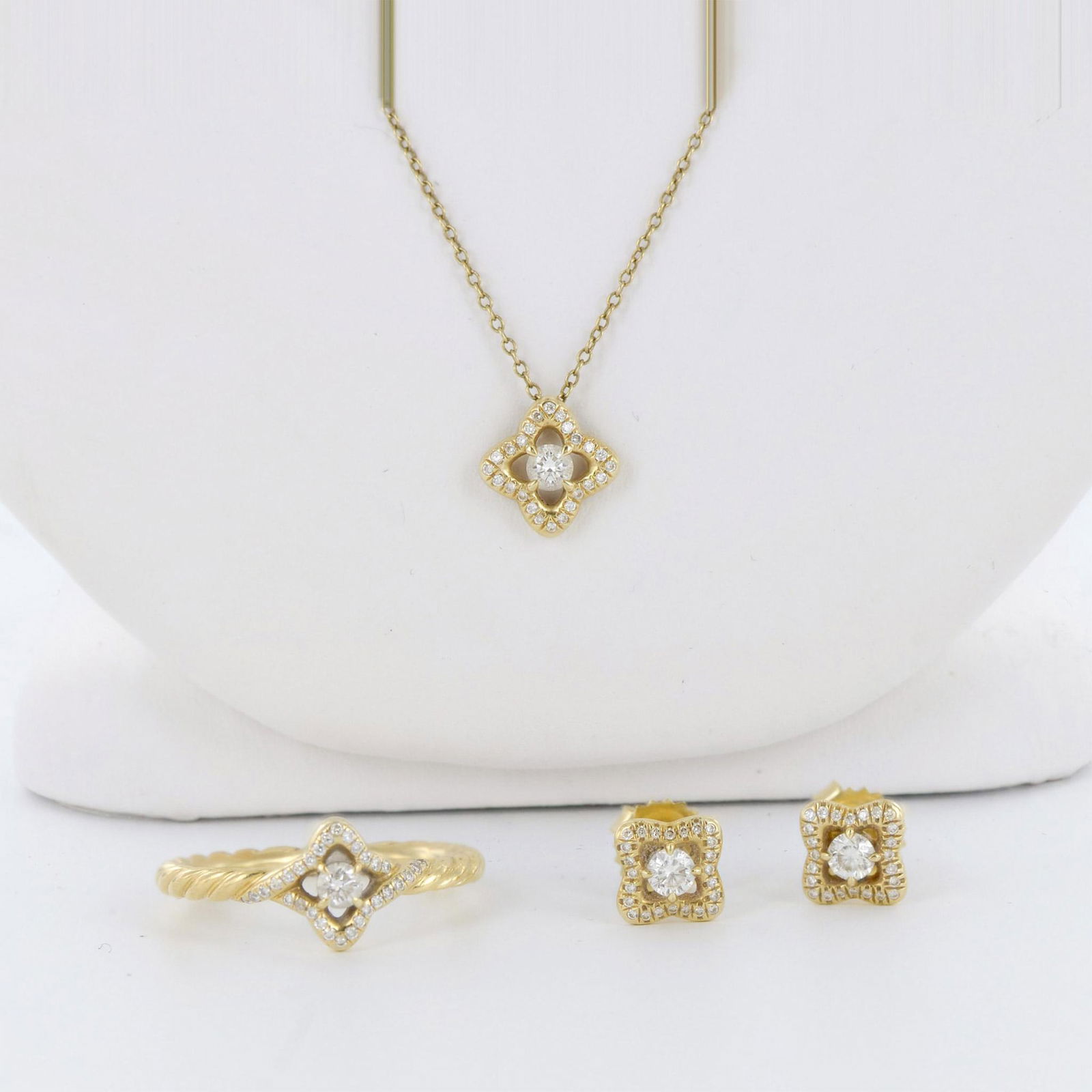 David yurman venetian quatrefoil necklace store