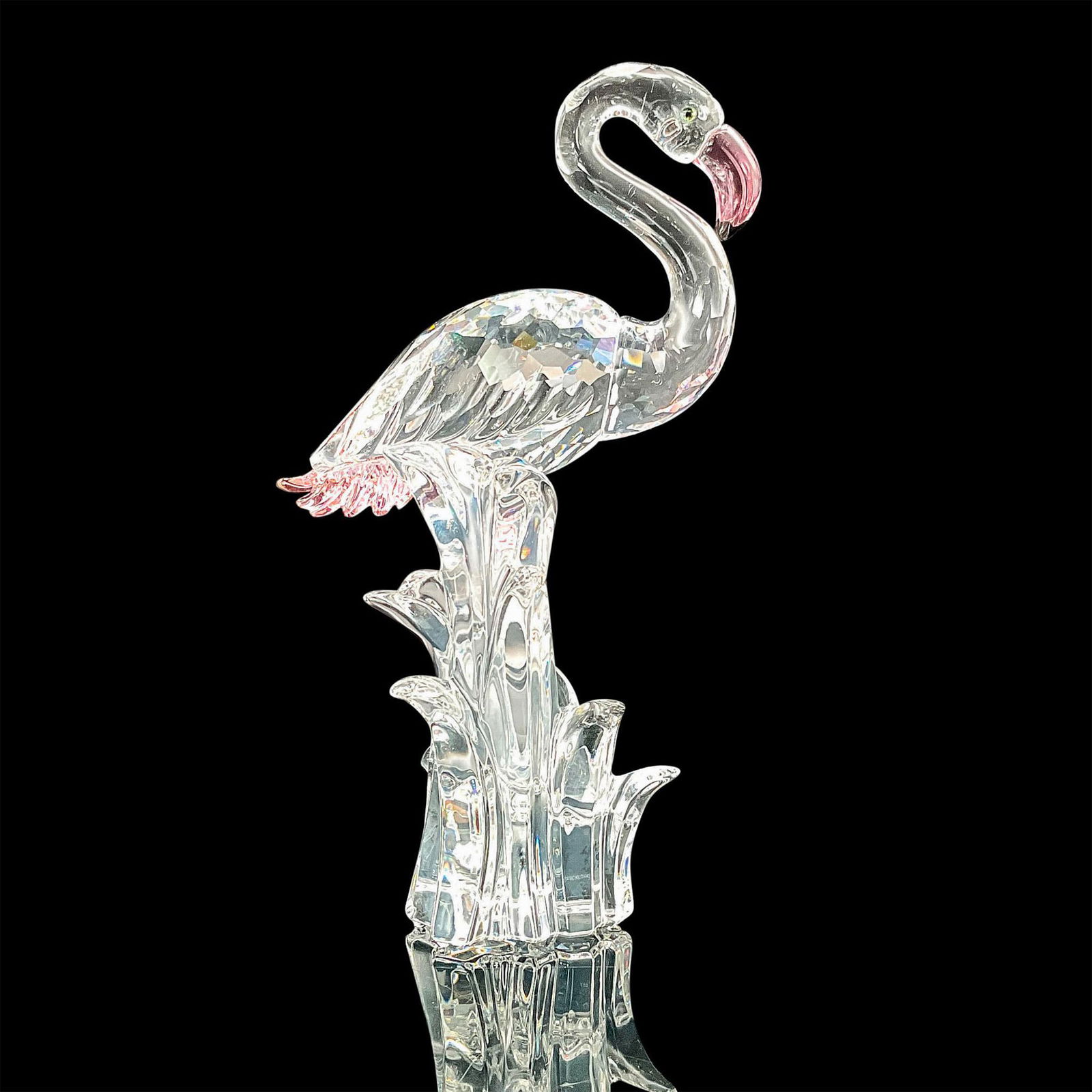 Swarovski Crystal Figurine, Flamingo Auction
