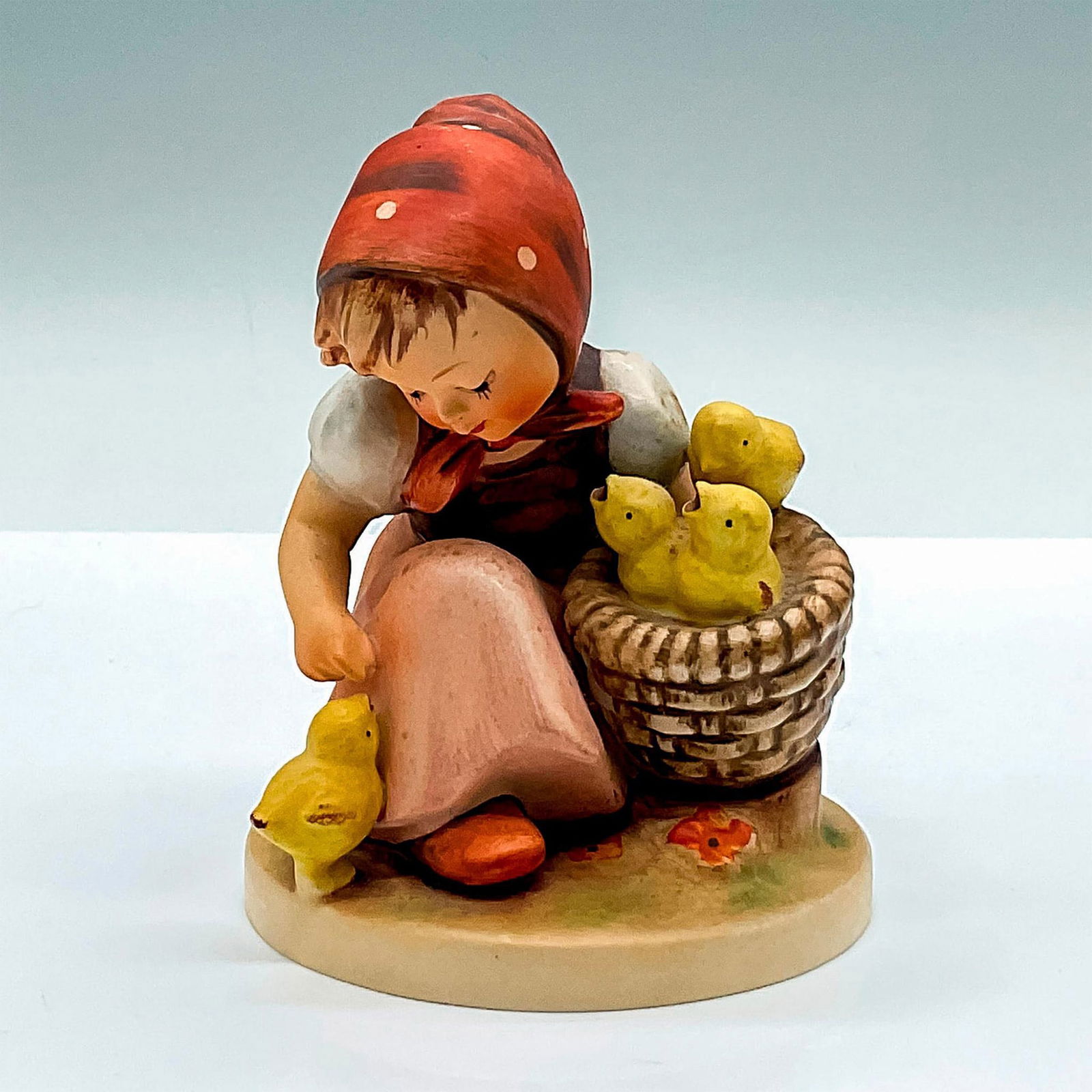 Goebel Hummel Porcelain Figurine, Chick Girl Hum 57/1 Auction