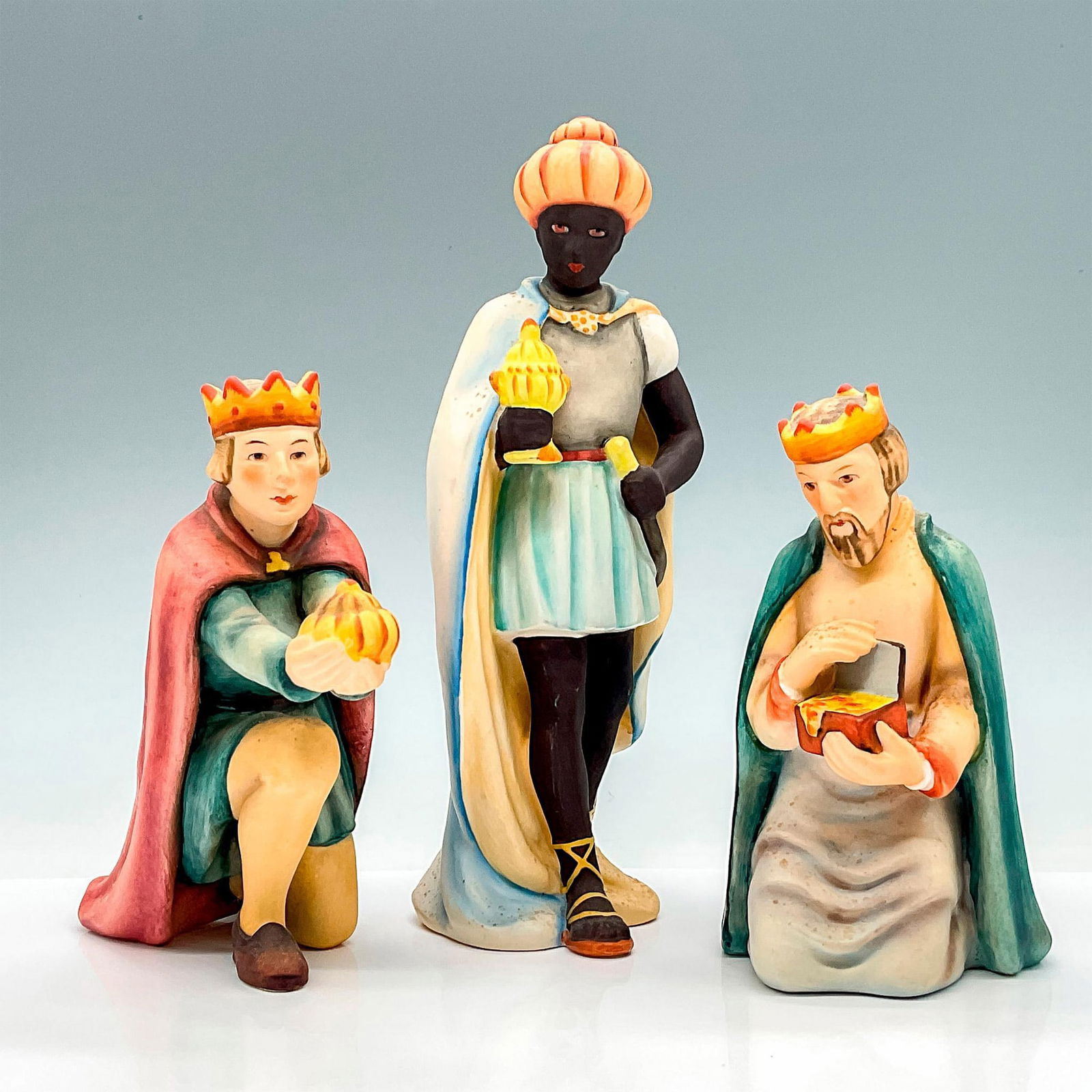 3pc Goebel Figurines Nativity Three Wise Men Auction