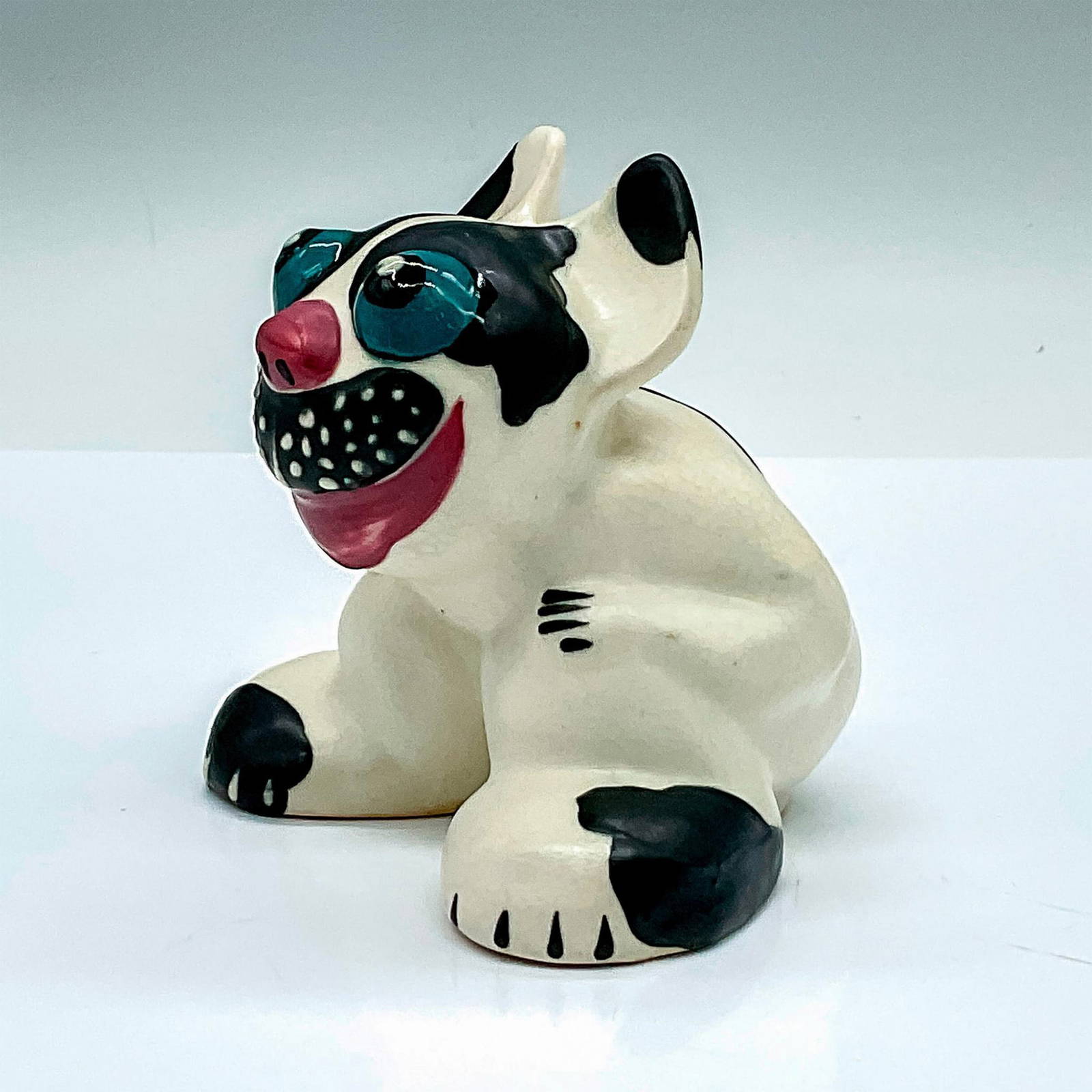 Weller Pottery Figurine, Pop-eye Dog Auction