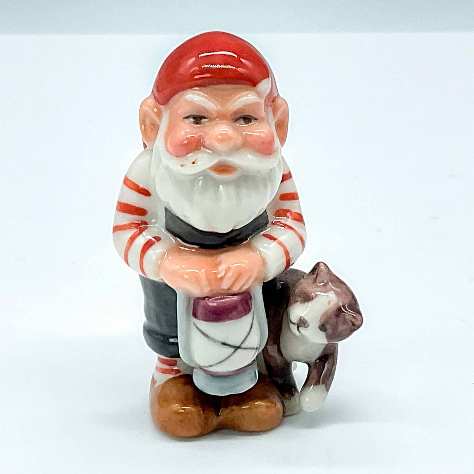 Royal Copenhagen Pixie Porcelain Figurine, Elf With Lantern Auction