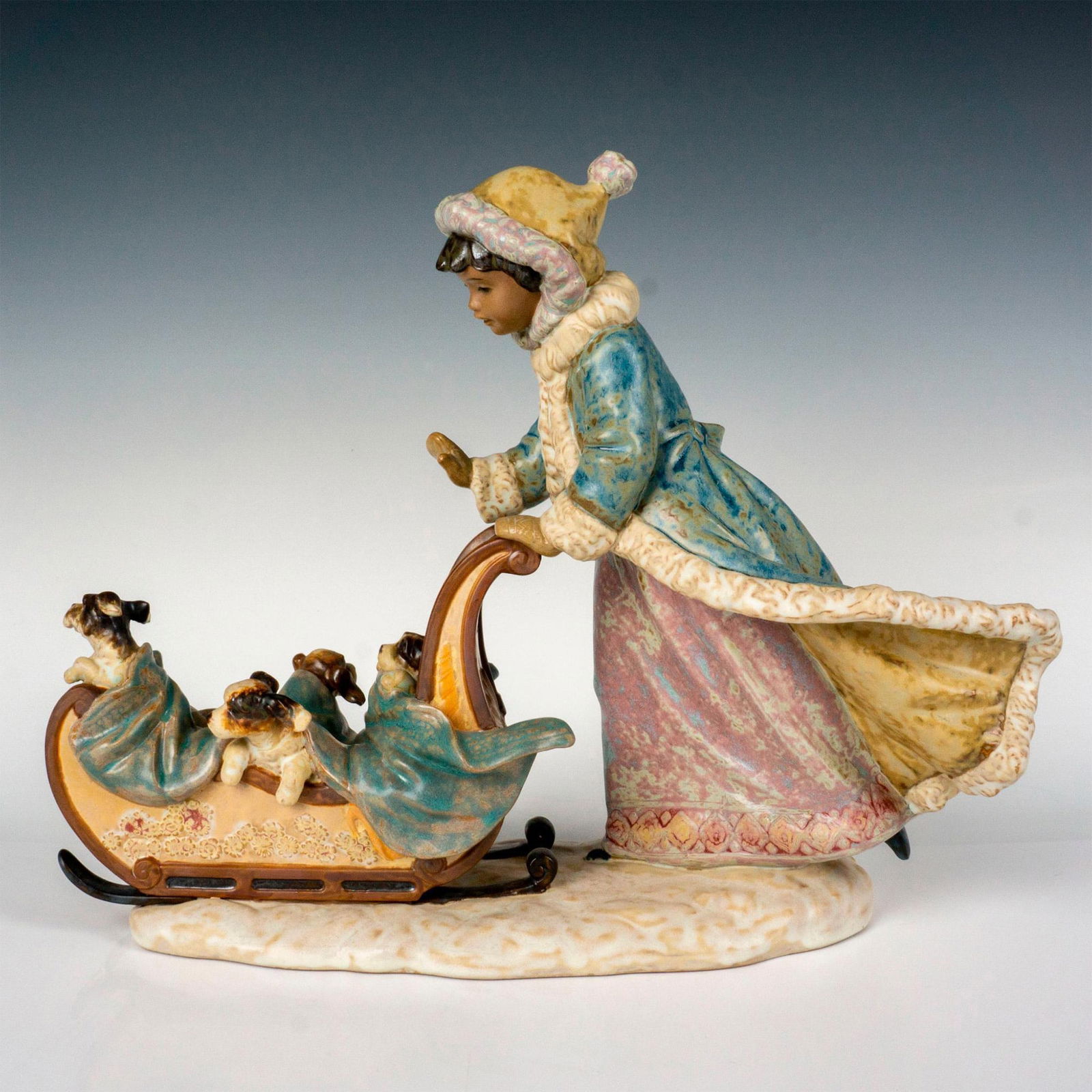 Playful Push 1012234 - Lladro Porcelain Figurine Auction